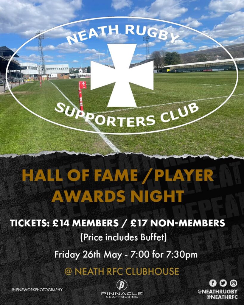 Supporters Club News - Neath RFC
