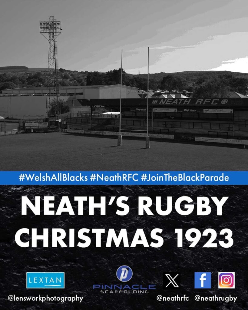 NEATH'S RUGBY CHRISTMAS 1923 - Neath RFC
